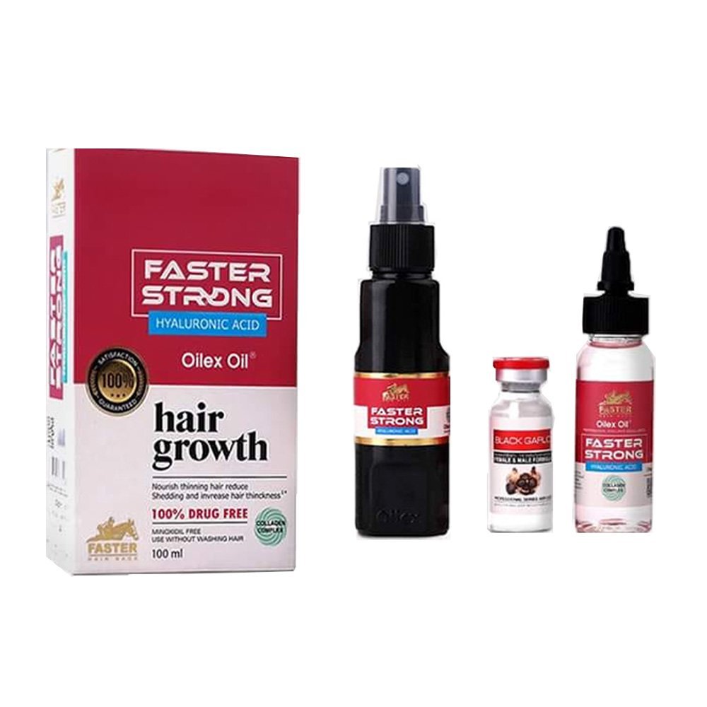 FASTER OIL HYALURONIC ACID HAIR GROWTH 100ML – Al Dawaa Pharmacies