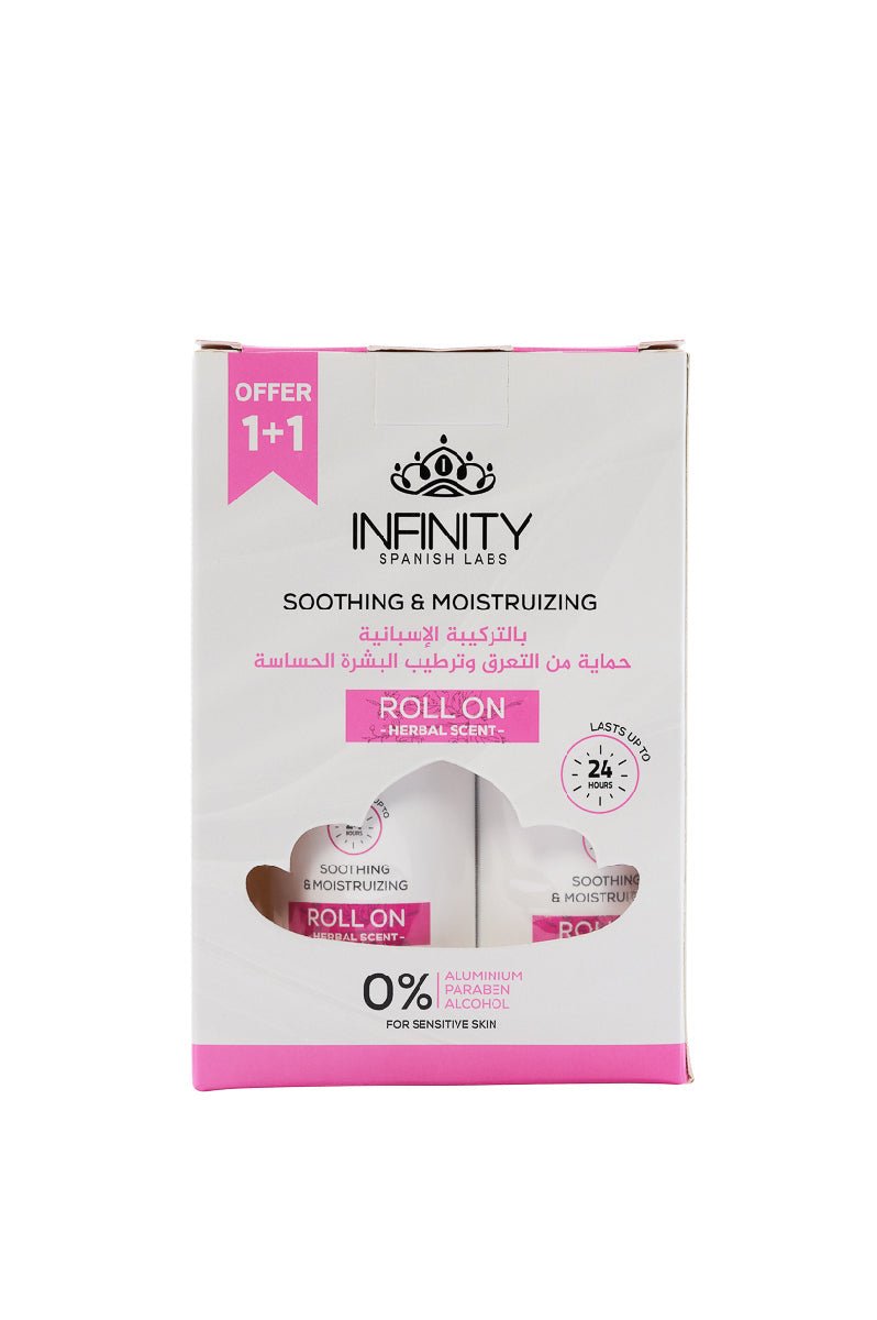 INFINITY ROLL HERBAL SCENT 80ML 1+1 OFF – Al Dawaa Pharmacies