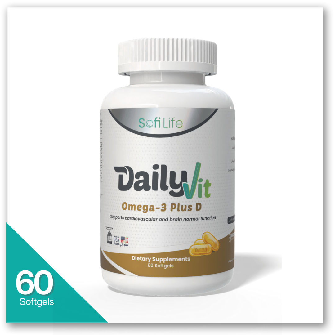 Sofi Life Daily Vit Omega-3 Plus D - Essential Nutrients – Al Dawaa ...